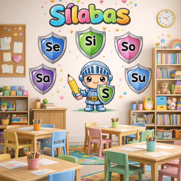 Material para Ambientar el Salón de Clases – Sílabas con S - Mundo ...